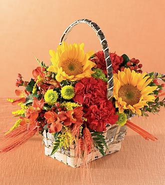 FTD Autumn Harvest Basket - Same Day Delivery - Flowers Fast