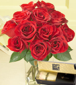 Dozen Red Roses - FedEx - FTD Discount Flowers and Gifts - Flowers Fast ...